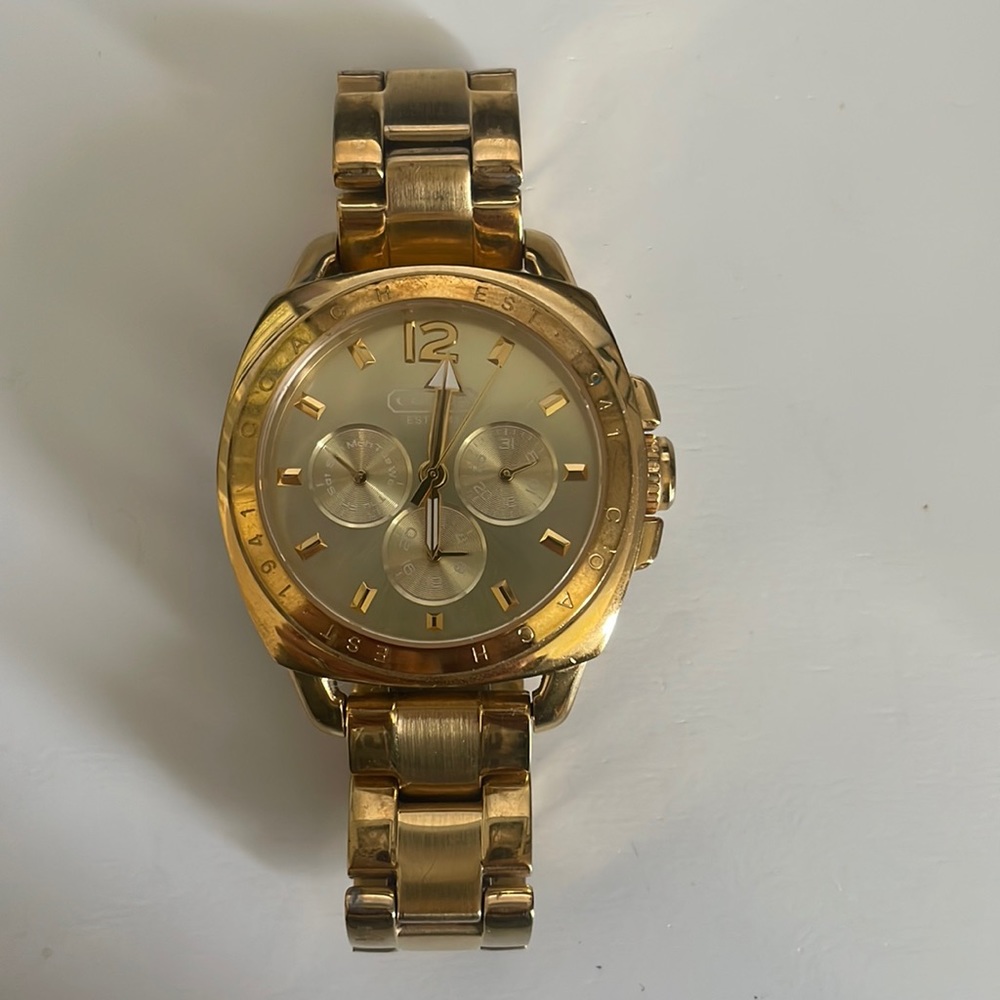 Coach Gold Watch - Gem